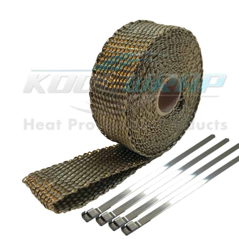 Kool Wrap Titanium Turbo Blanket, T6 - Kool Wrap Heat Protection