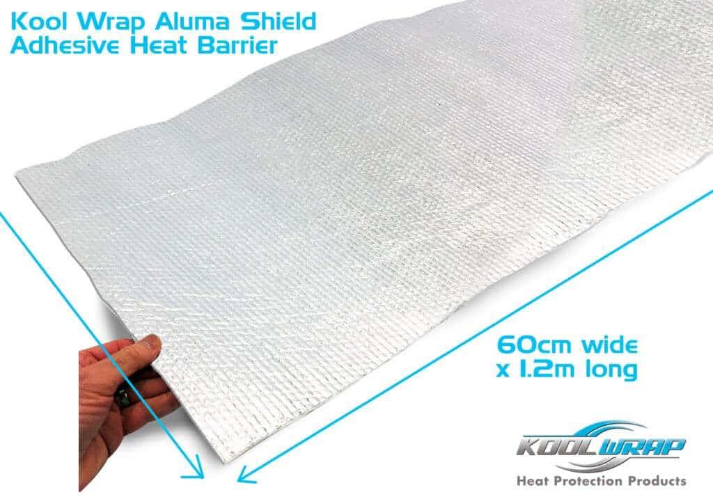 Kool Wrap Silver Aluma Heat Shield | Adhesive Thermal Insulation