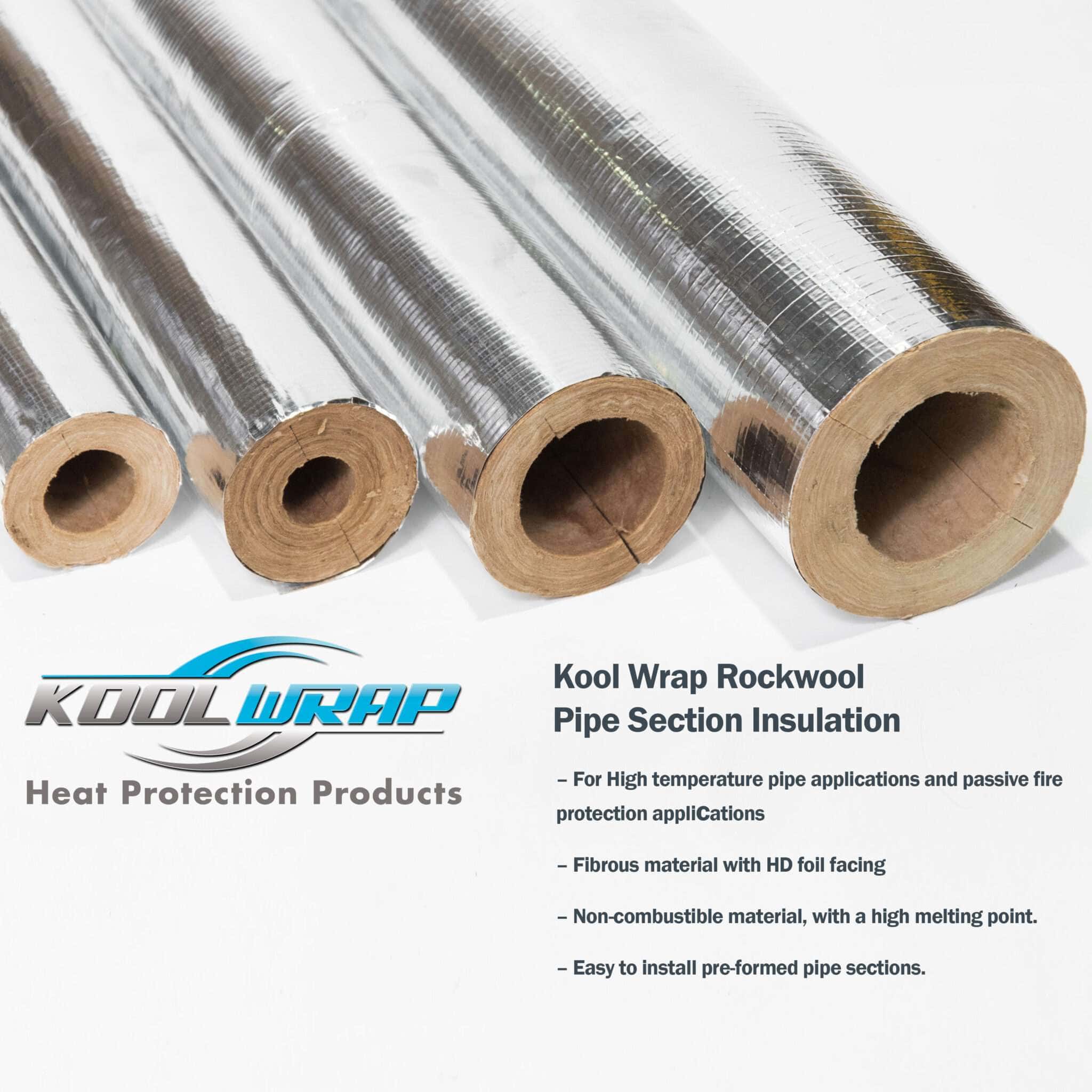 Kool Wrap Pipe and Ducting Insulation- Split Tube Type - Kool Wrap Heat ...
