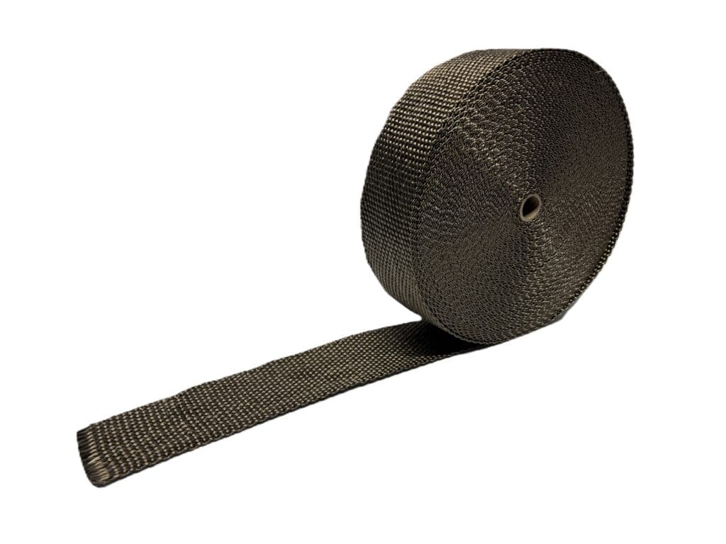 Kool Wrap Titanium Exhaust Wrap, Basalt, 30m x 100mm x 3mm - Kool Wrap ...