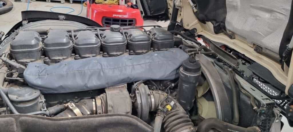 Exhaust Manifold Cover to suit Scannia G450 Truck Engine